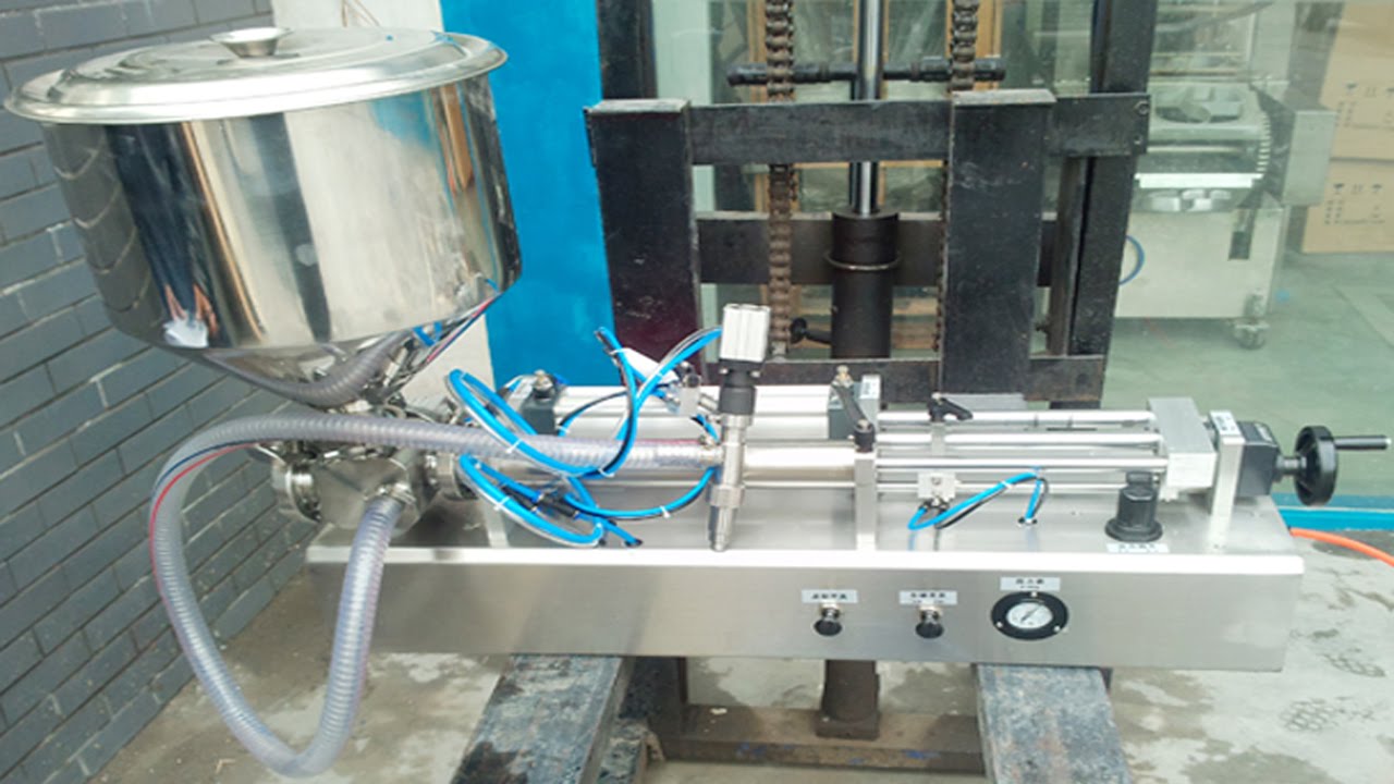 filling machines semi automatic portable filling nozzles high viscosity ...