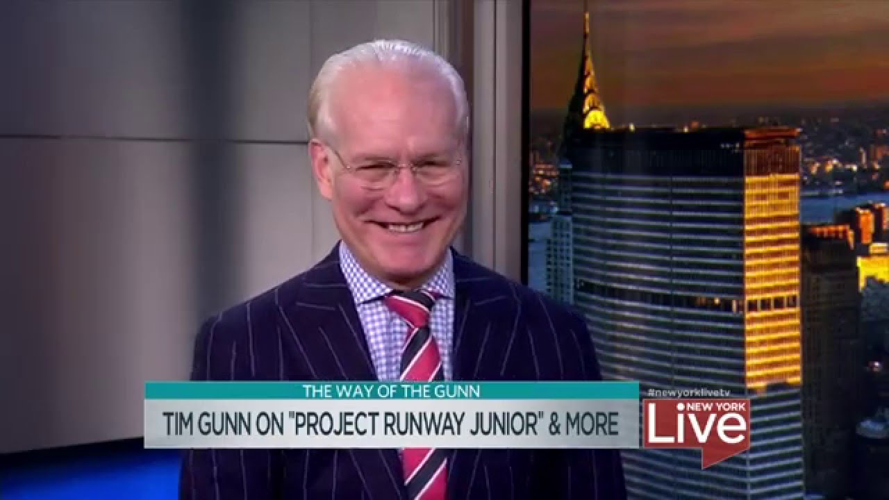 Tim Gunn on "Project Runway Junior" and More - YouTube