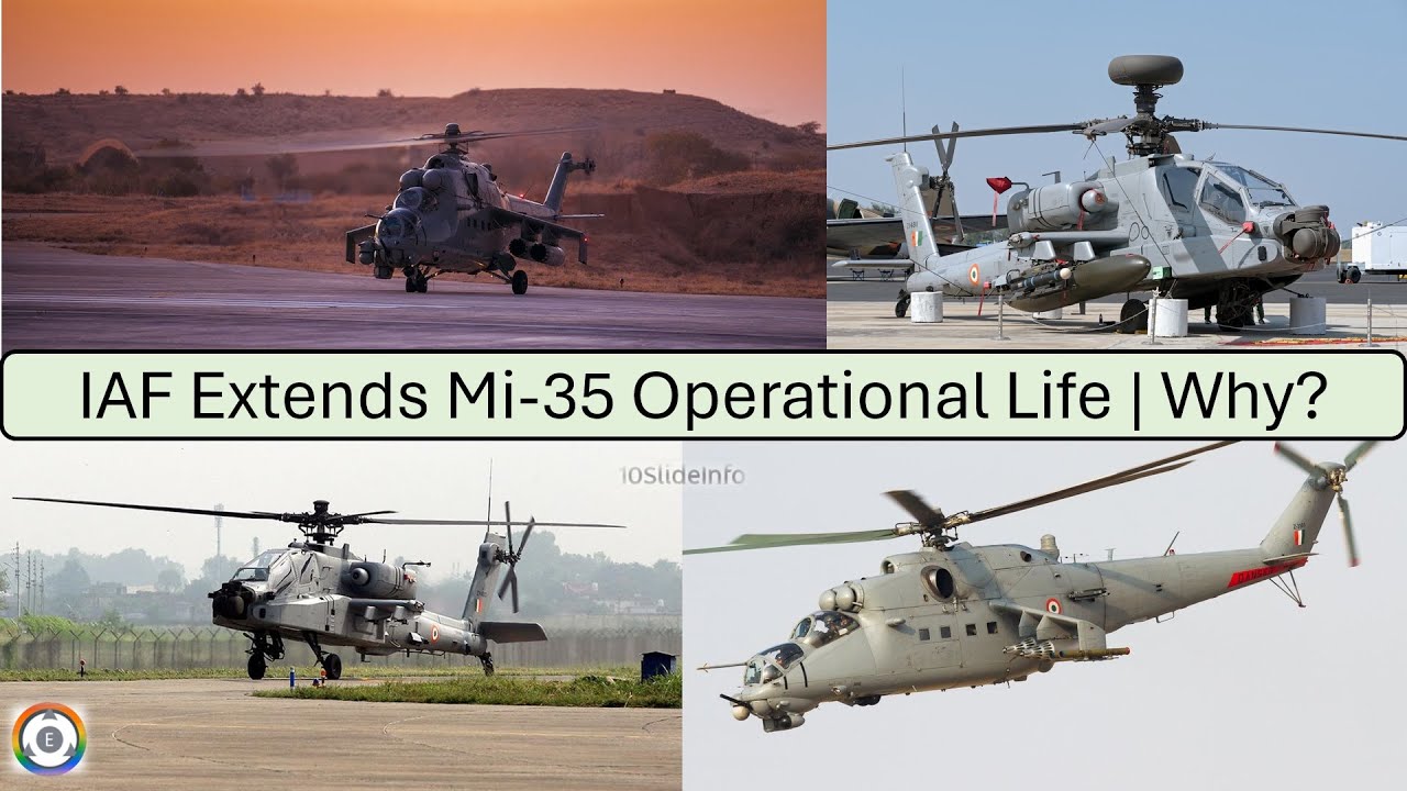 IAF Extends Mi-35 Operational Life | Why Keep These Old Choppers? - YouTube