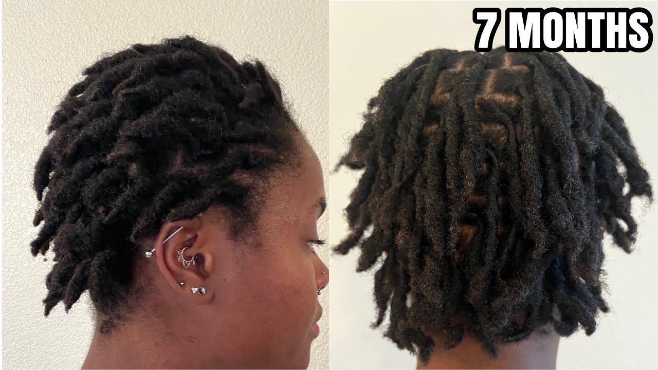 7 Month Loc Update with PICTURES | Comb Coils Type 4 Hair | Vegamour ...