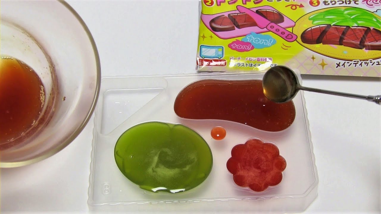 DIY Japanese Candy #215 Kitchen Gummy Making Kit - YouTube