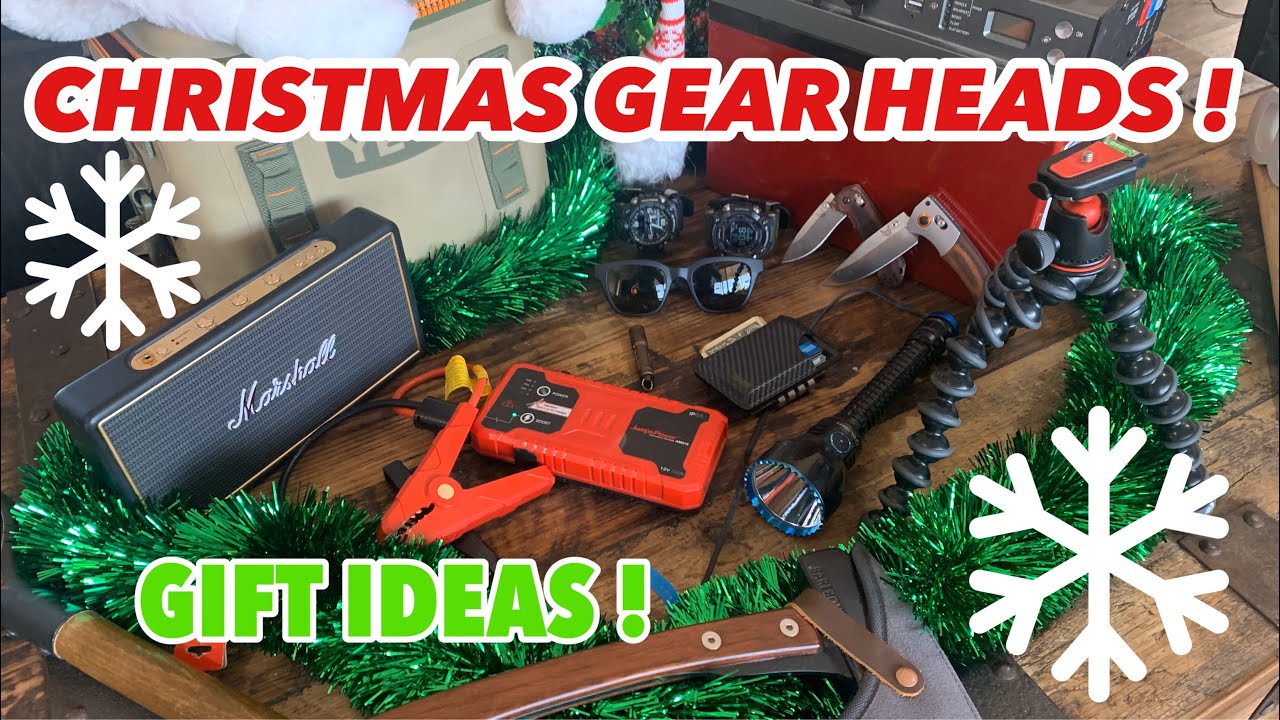 CHRISTMAS GEAR HEAD GIFT IDEAS ! Great bunch of products to get under ...