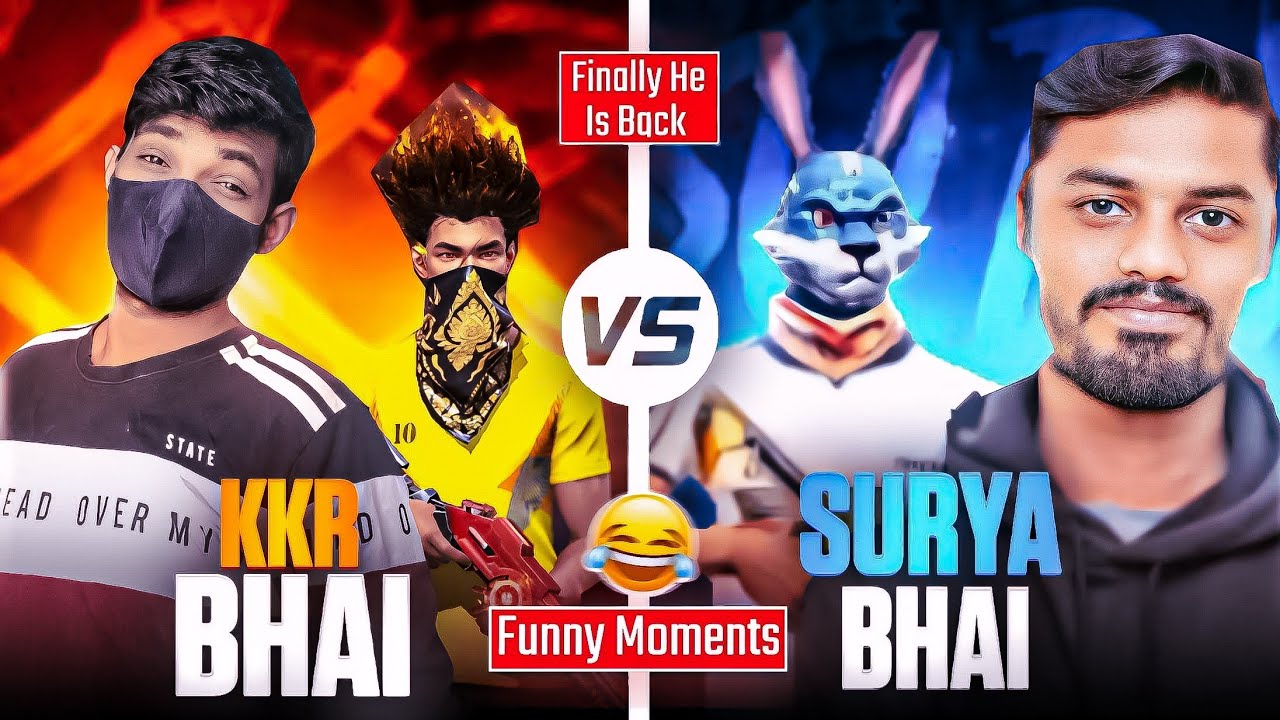 SURYA BHAI VS KKR BHAI 🥵 AFTER 2 YEAR'S LONG TIME - REVENGE MATCH 😱 ...