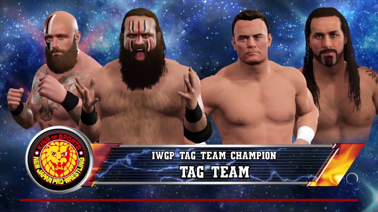 NJPW Day #3 - Match #4 - IWGP Tag Team Championship - War Machine vs K ...