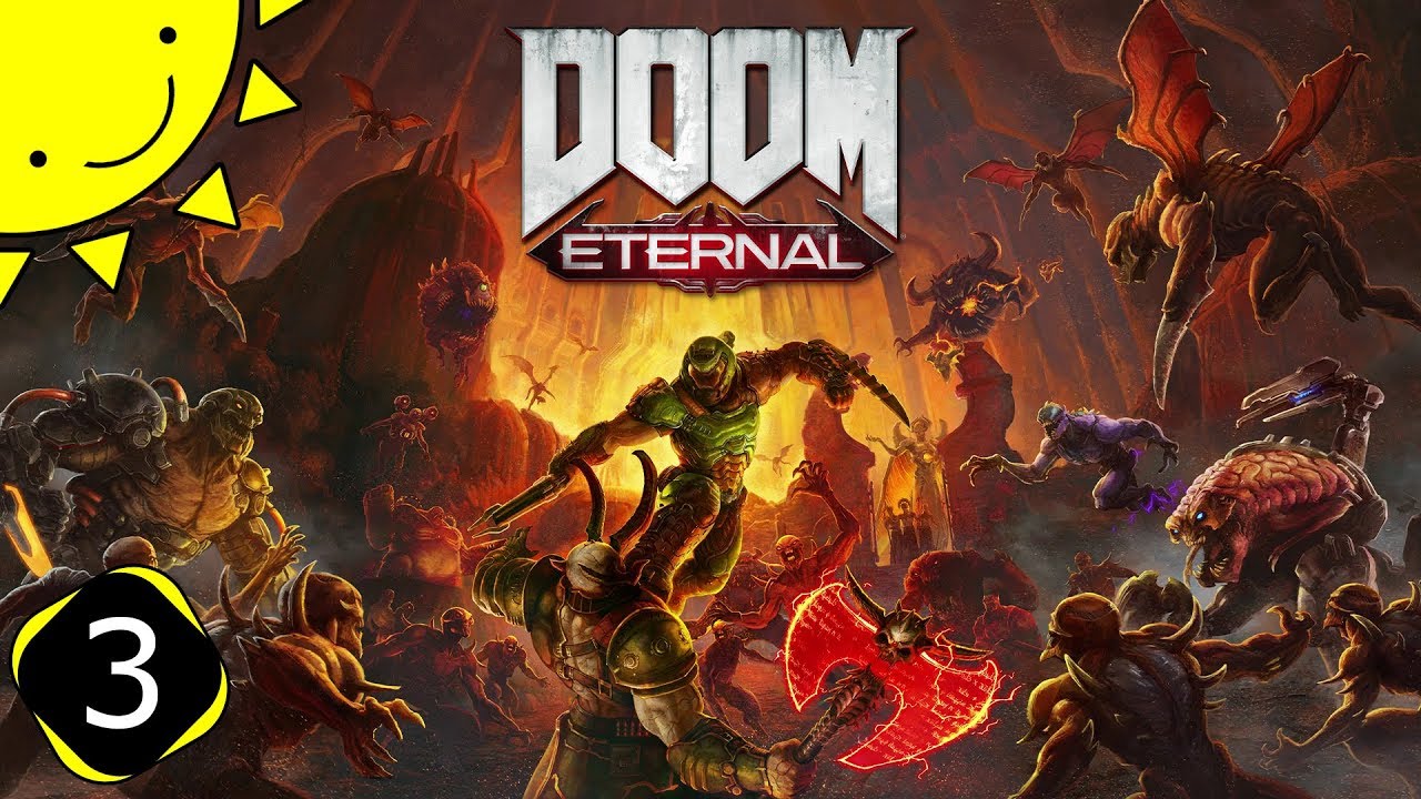 Let's Play Doom Eternal | Part 3 - King Novik | Blind Gameplay ...