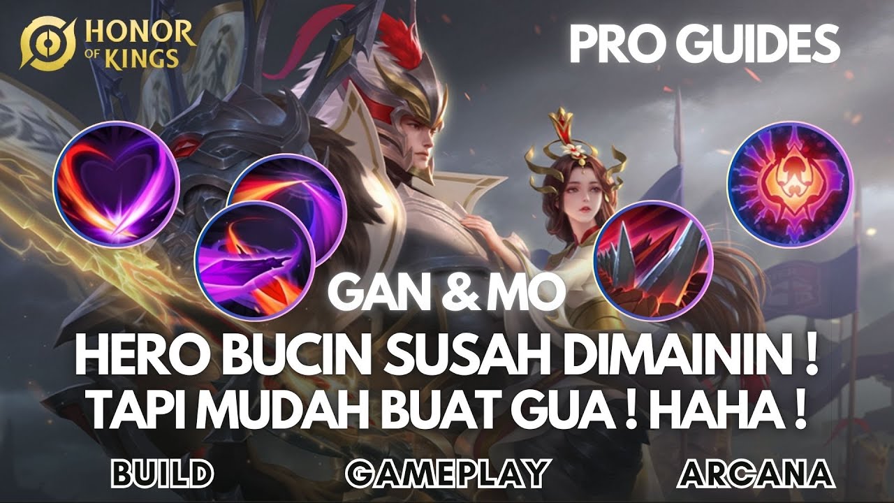 GAN & MO! KATANYA SIH HERO SUSAH, TAPI KOK MUDAH BANGET BUAT GUA YA! XIXI | Honor of Kings ...
