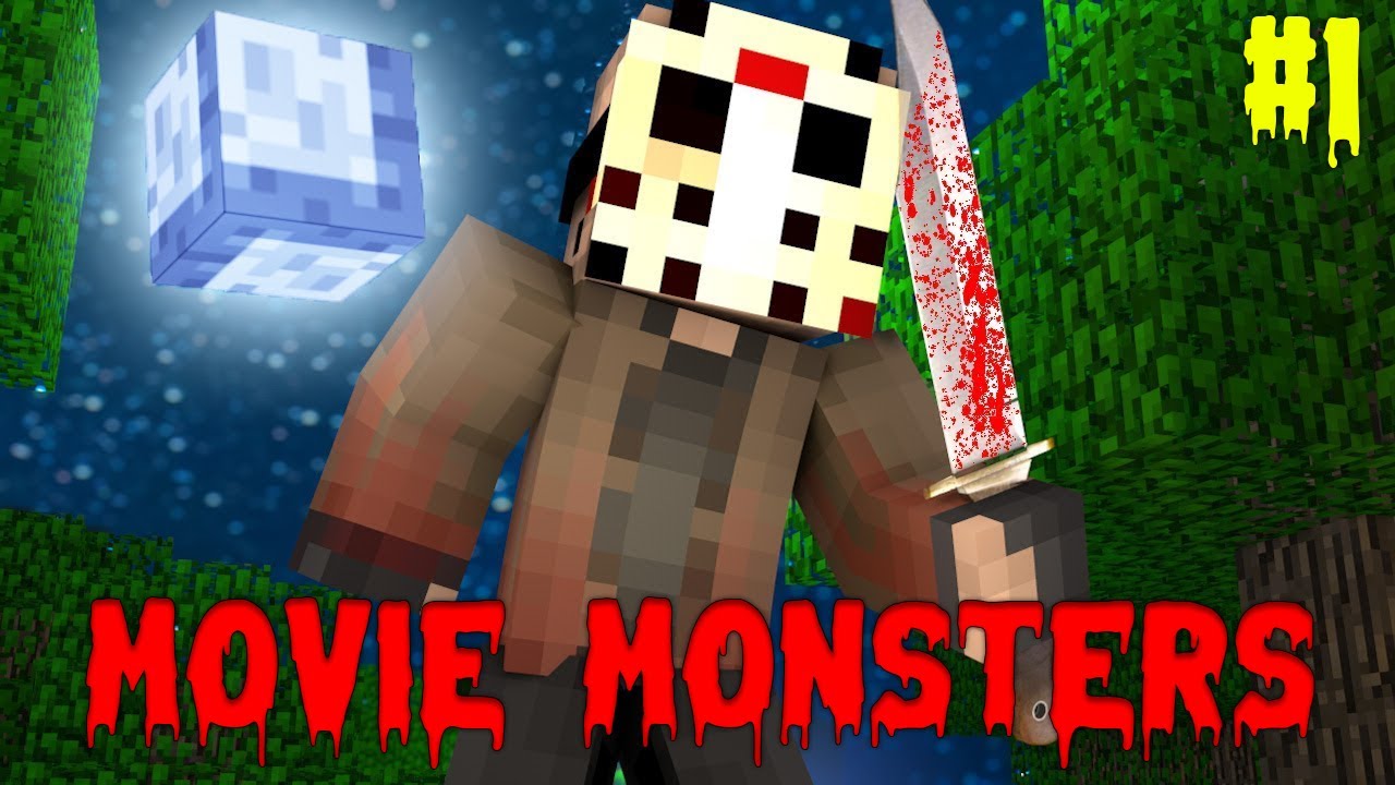 Minecraft BUT all of the Mobs are TERRIFYING MOVIE MONSTERS - YouTube