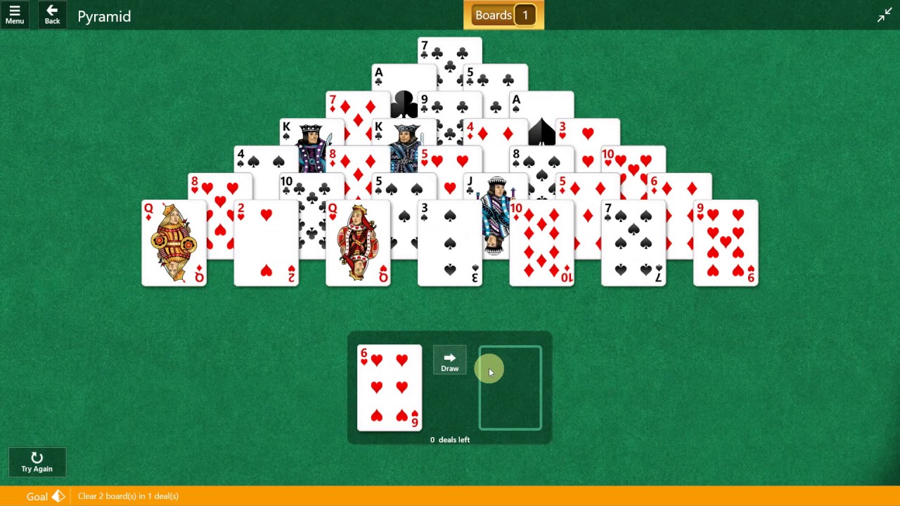 Microsoft Solitaire Collection - Pyramid - December 17 2016 - YouTube