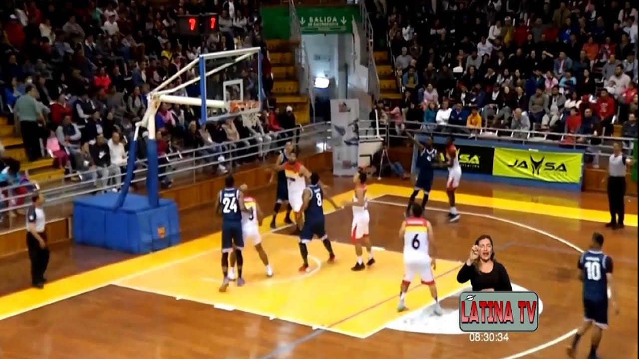 BALONCESTO ECUADOR | LIGA CAMPEON DE BASQUET EN PICHINCA ECUADOR - YouTube