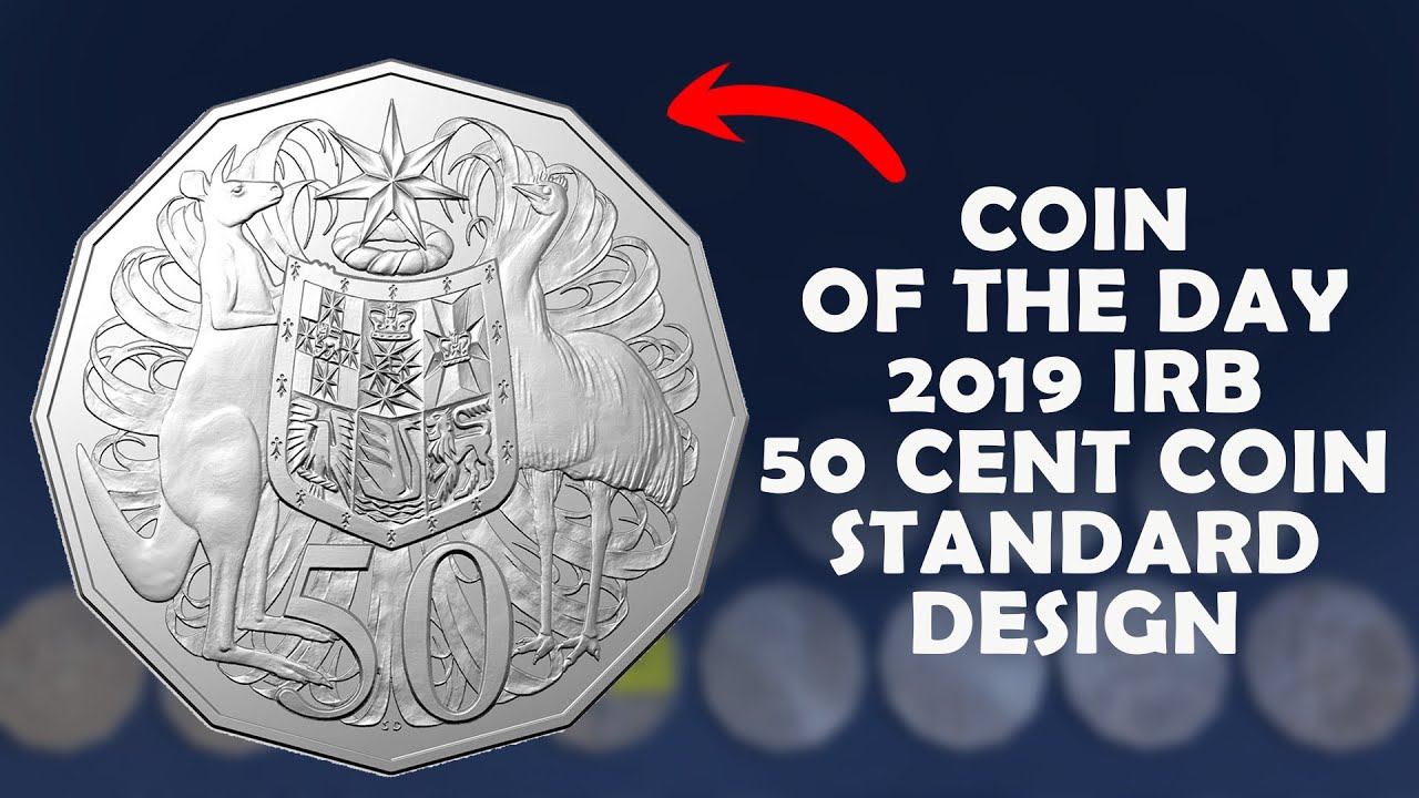 COIN OF THE DAY 2019 IRB 50 CENT COIN STANDARD DESIGN - YouTube