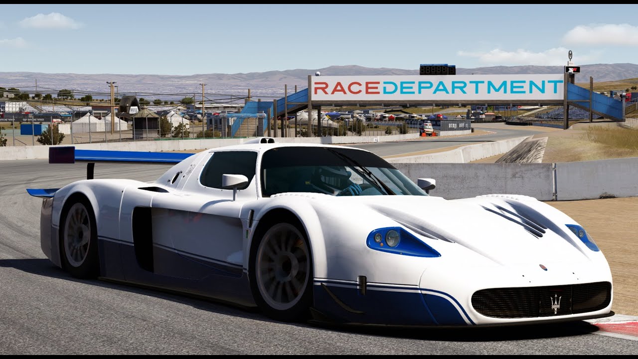 Maserati MC12 GT1 - Laguna Seca World Record 1:20:672 - Assetto Corsa ...