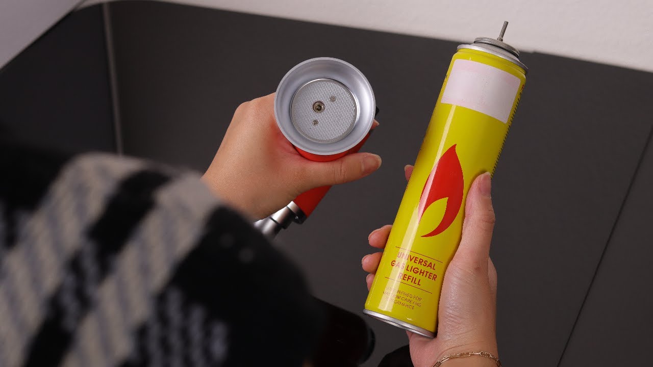 How to Refill your Lighter - YouTube