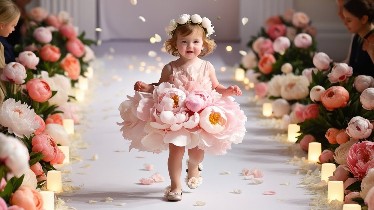 "Adorable Baby Fashion Show|Blossoms and Beauty!👶 🌷" #BabyFashionShow # ...