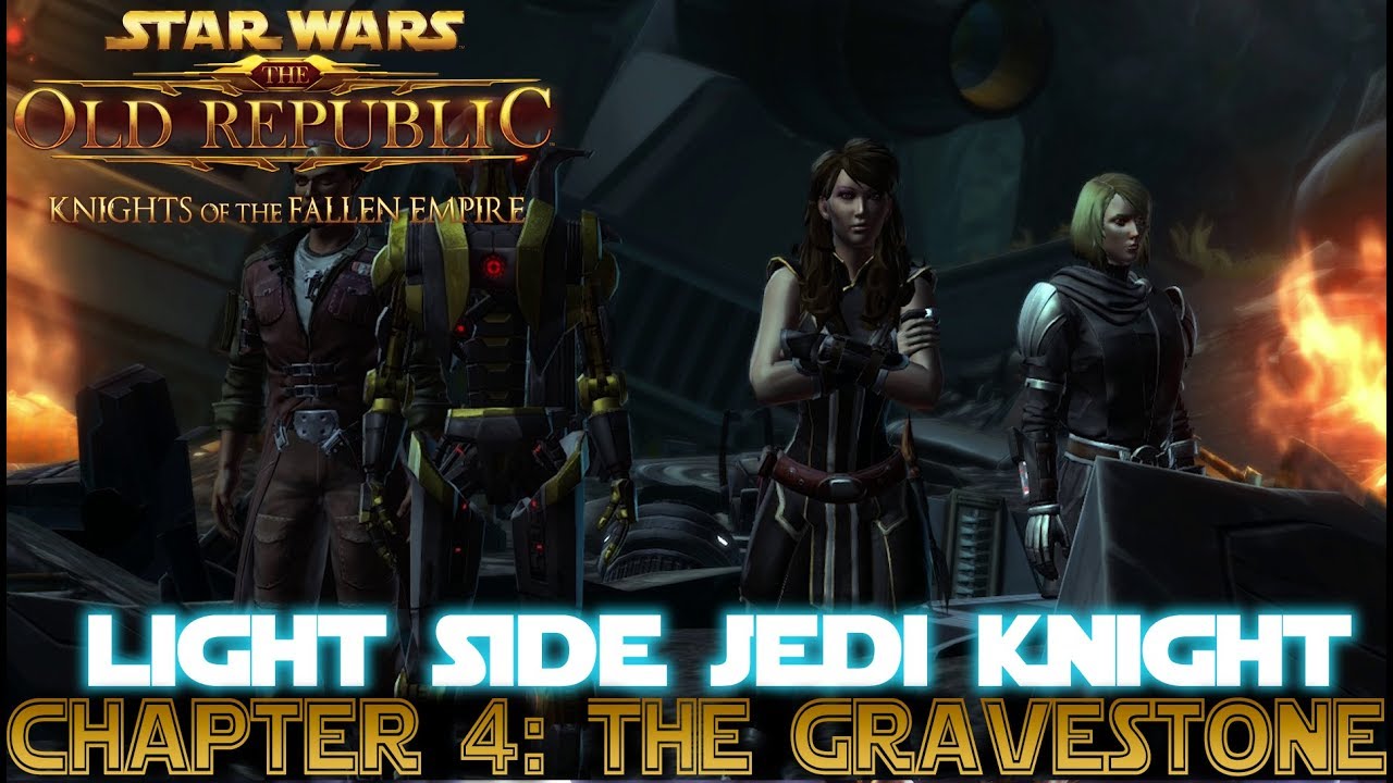 SWTOR Knights of the Fallen Empire CUTSCENES Chapter 4: The Gravestone ...