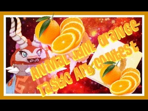 Animal Jam: #Orange-Tastic Art Contest {CLOSED} - YouTube