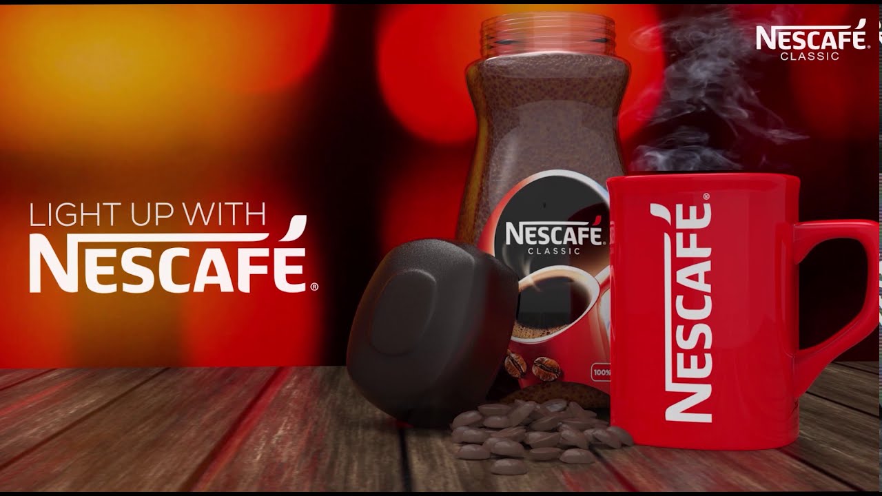 Nescafe Product Packshot Creative minds 2020 Arena Animation Calicut ...