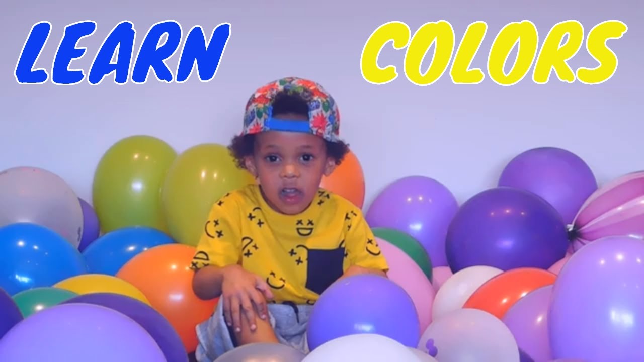 Learn Colors | Learn And Play With Balloons Kids Song, Educational ...