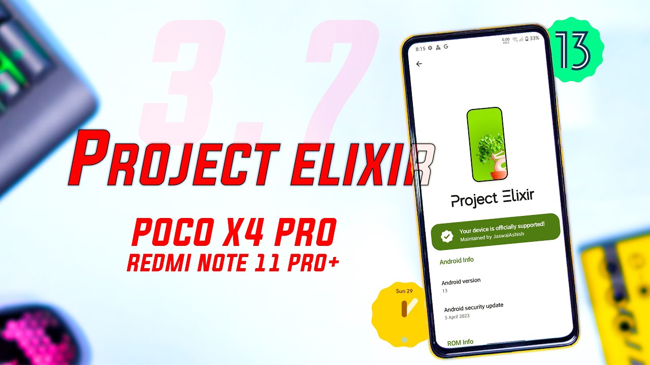 Project Elixir 3.7 Official for Poco X4 Pro/Redmi Note 11 Pro+ Review ...