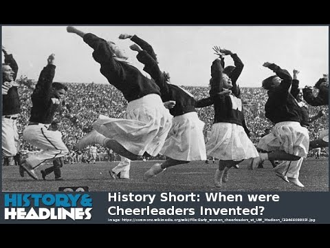 History Short: When were Cheerleaders Invented? - YouTube