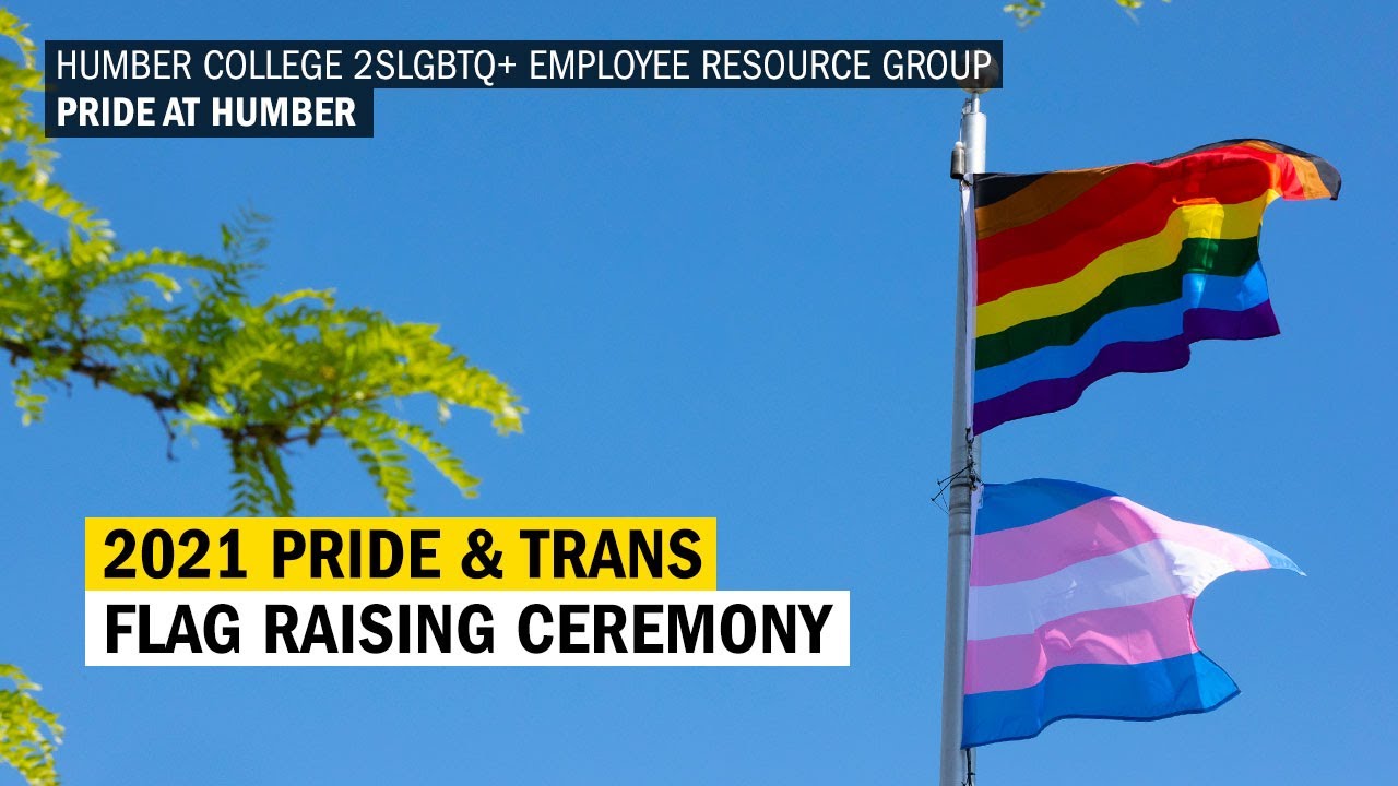 2021 Prideand Trans Flag Raising Ceremony At Humber College Youtube