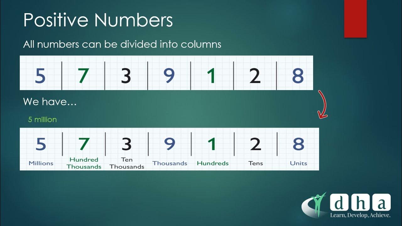 Positive and Negative Numbers - YouTube