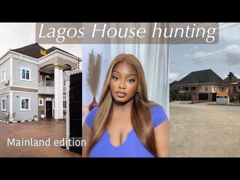 House hunting in Lagos mainland 2023| what 1 million plus can get you in Lagos for rent - YouTube