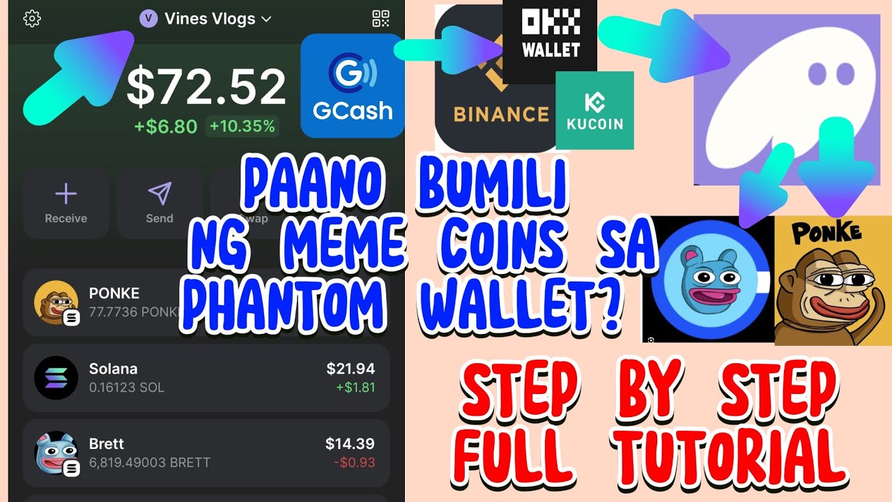 Paano bumili ng Meme Coins sa Phantom Wallet under Solana + Raydium ...