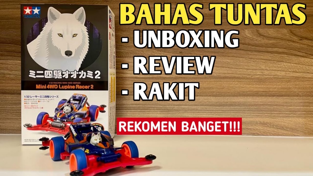 TAMIYA MINI 4WD LUPINE RACER 2 “KEREN BANGET” - YouTube