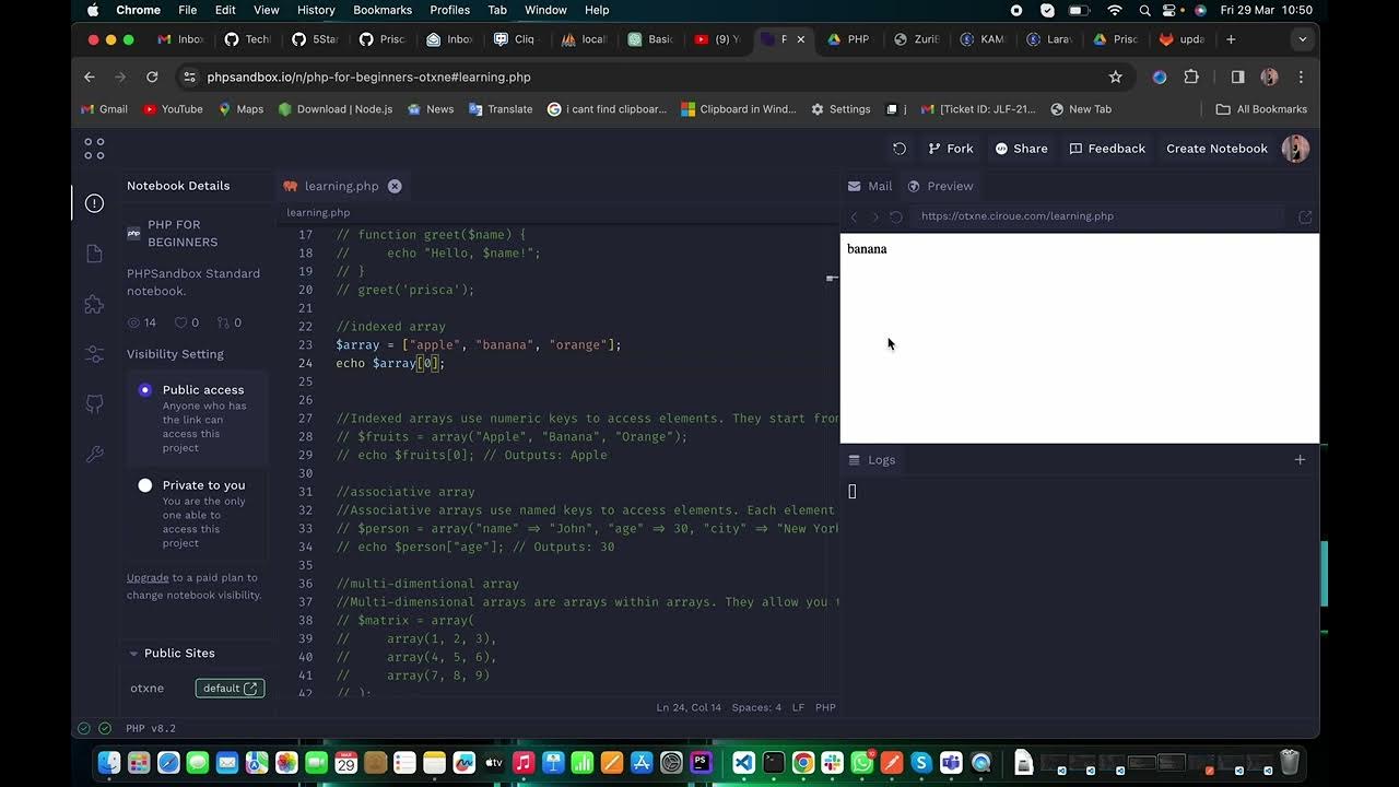 Functions and Arrays - YouTube