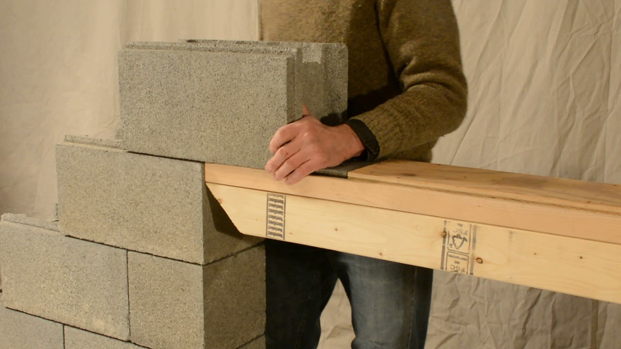 BlockUp Lintel Tutorial - YouTube