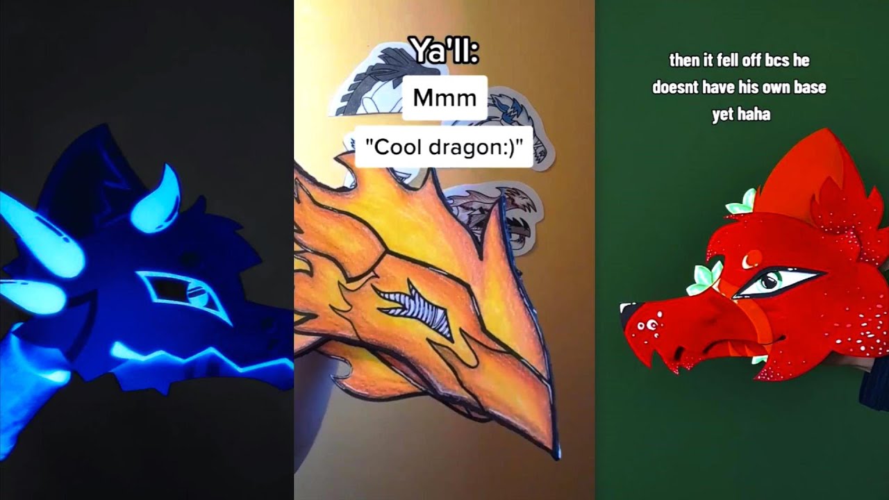 😱THE AMAZING Paper Dragon 🔥Puppet TikTok Compilation #9 - YouTube