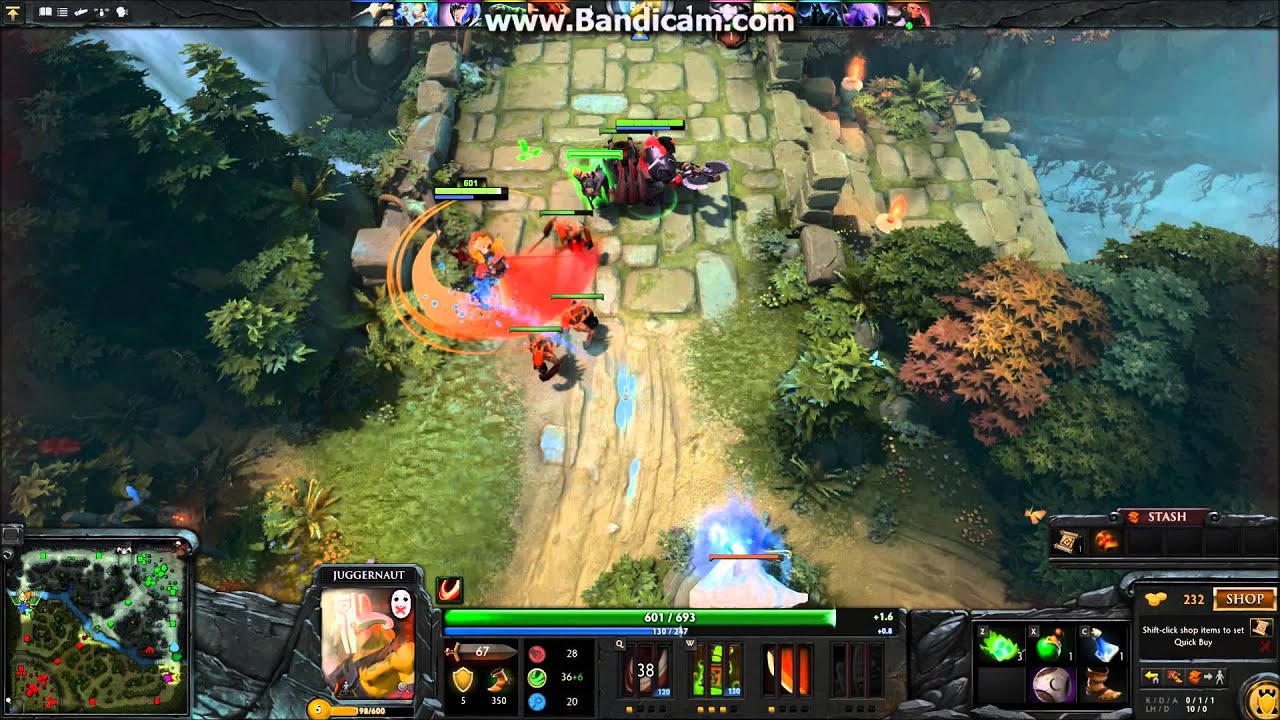 First time playing Dota 2 - YouTube