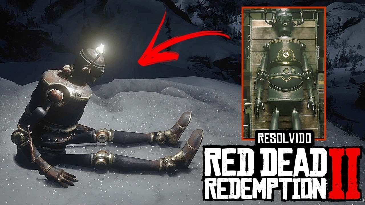 RESOLVIDO!! ROBÔ de LATA finalmente ENCONTRADO (NIKOLA TESLA) - RED ...