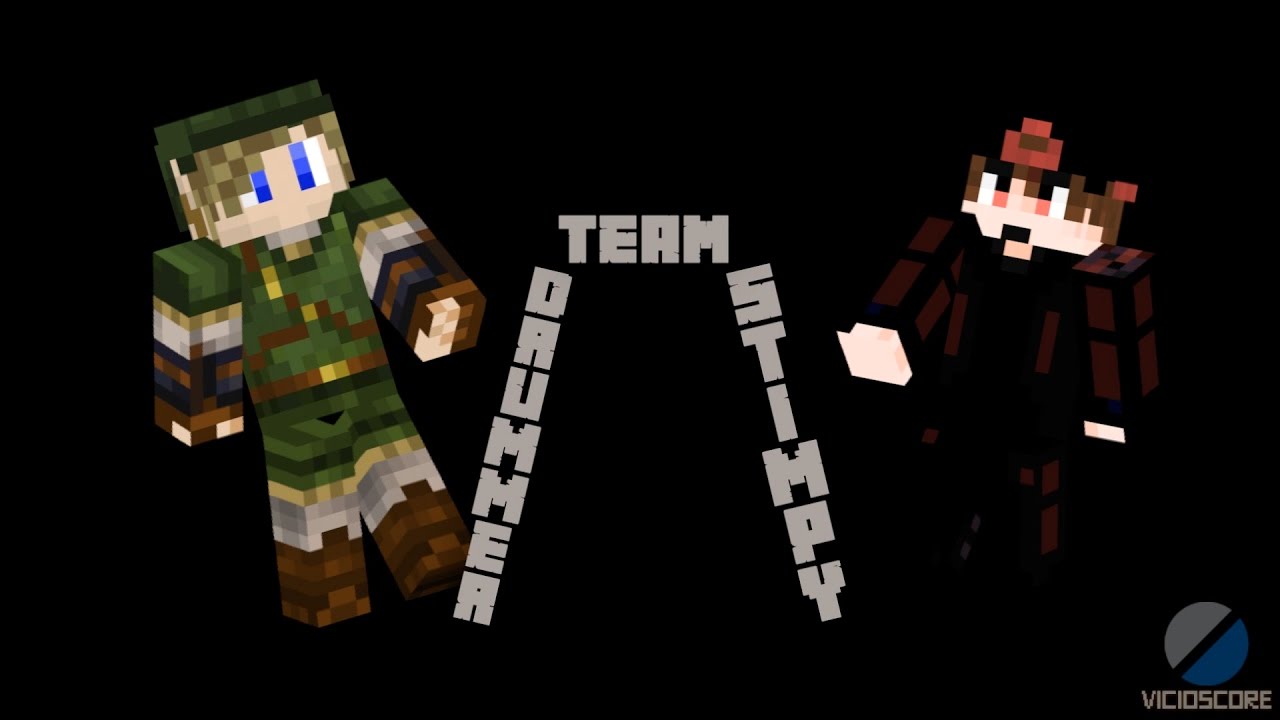Stimpy & DrummerReviews | Team W(tap) | Minecraft Pro PVP Series - YouTube