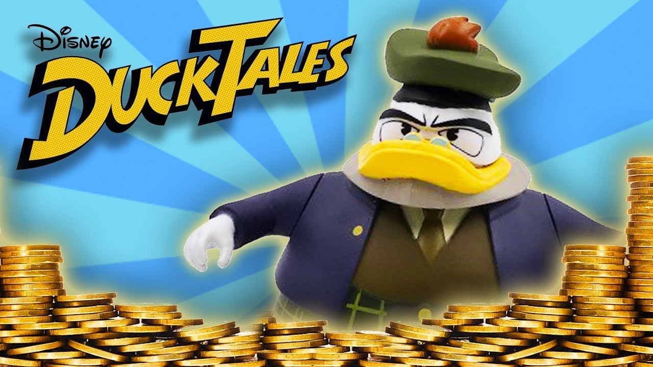 NEW DuckTales Flintheart Glomgold Figure Unboxing! - YouTube