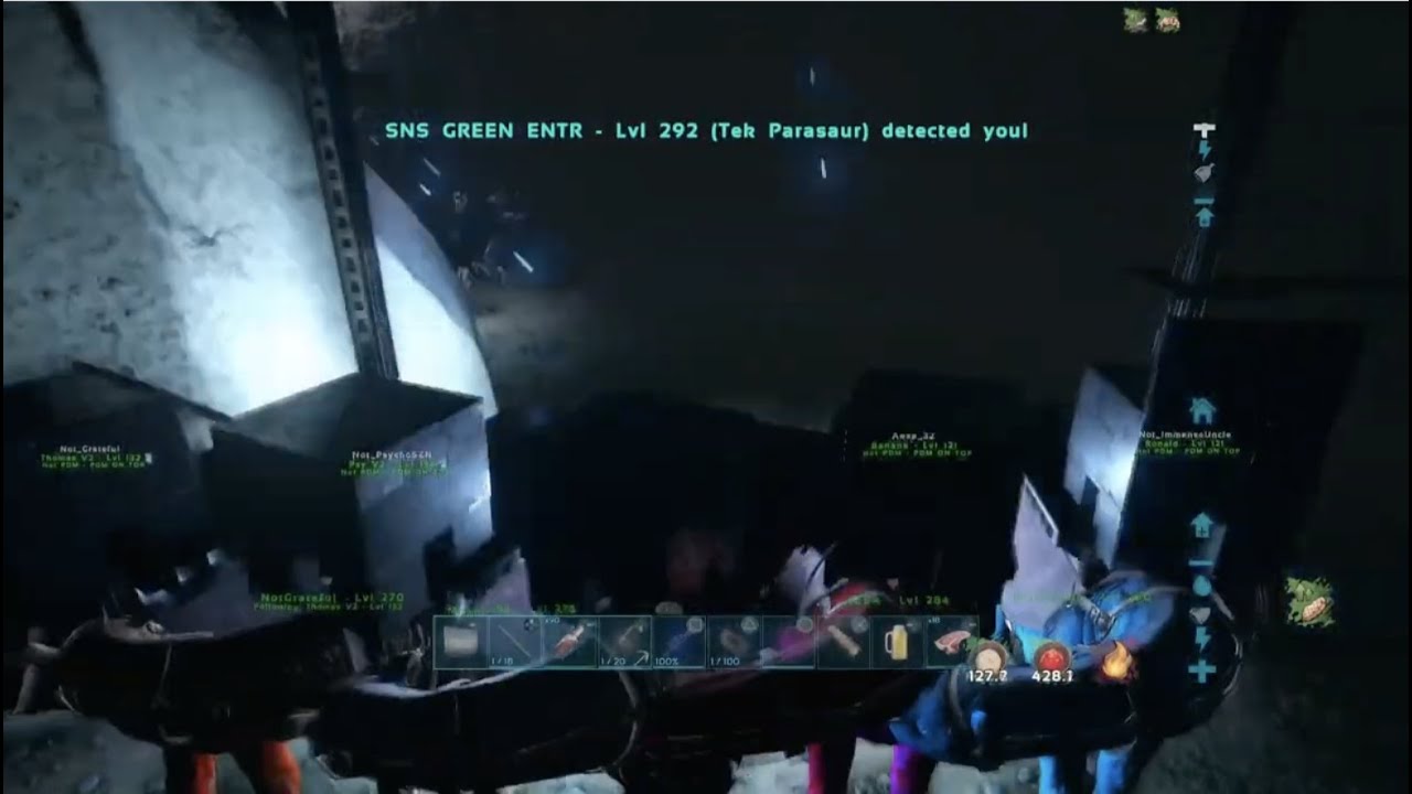 Ark Official PvP | Highlights #2 | Wiping Abb Green Zone Entrance - YouTube