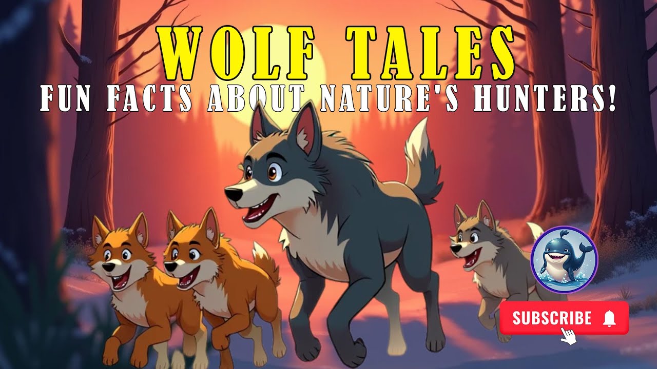 Wolf Tale: Fun Facts About Nature's Hunters! - YouTube