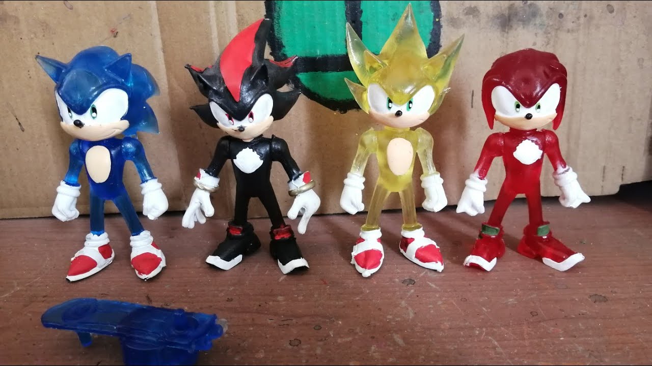 Super Sonic Shadow y Knuckles Bootleg Mexicano Review - YouTube