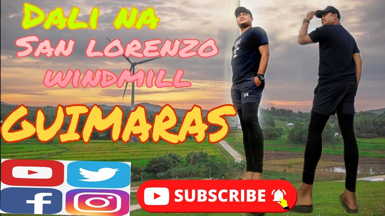 Guimaras San lorenzo Windmill Farm/ Giant Wind Turbines dali na,, 😁 ...