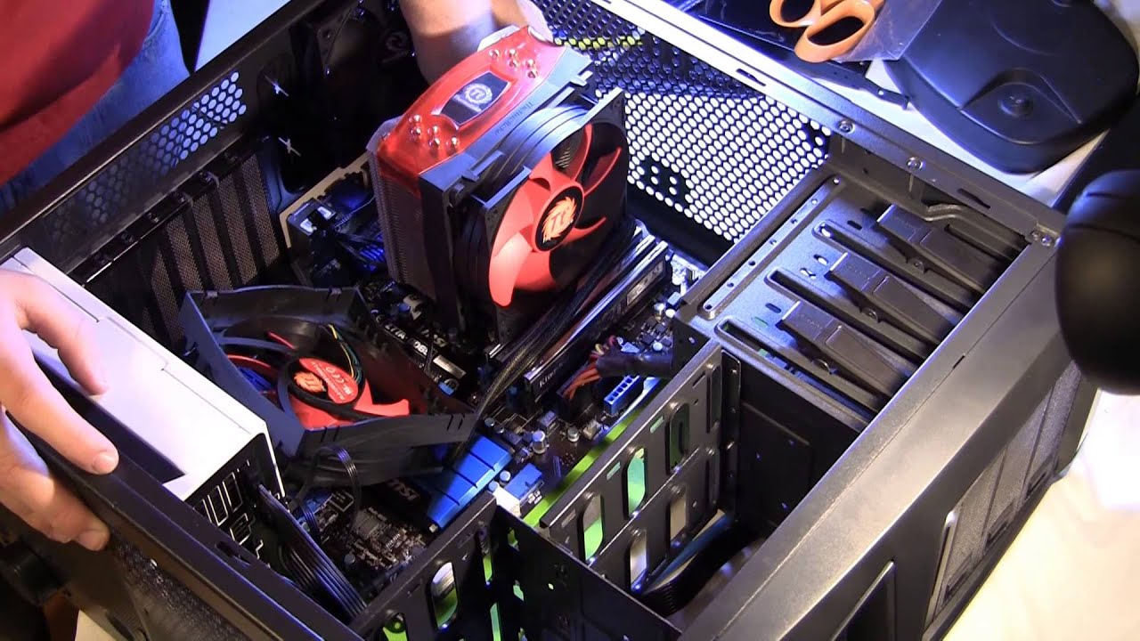 RAIDMAX Cobra Gaming Case Video Review & Benchmark - YouTube