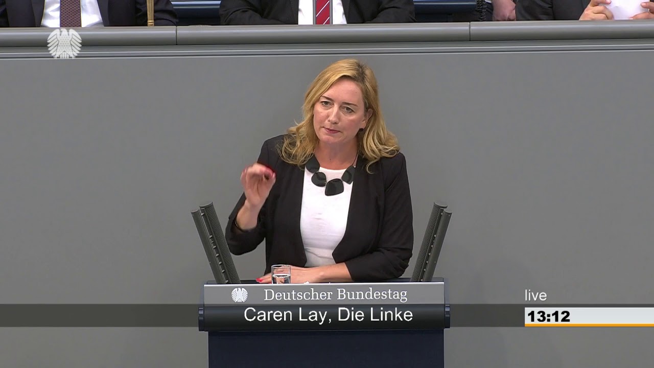Caren Lay: Mietrecht [Bundestag 29.06.2018] - YouTube