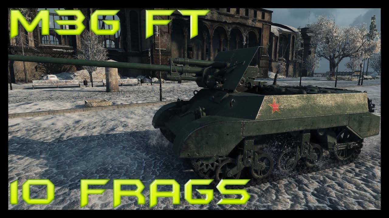 World of Tanks M3G FT Tier 3 Chinese TD - Winter Himmelsdorf - YouTube