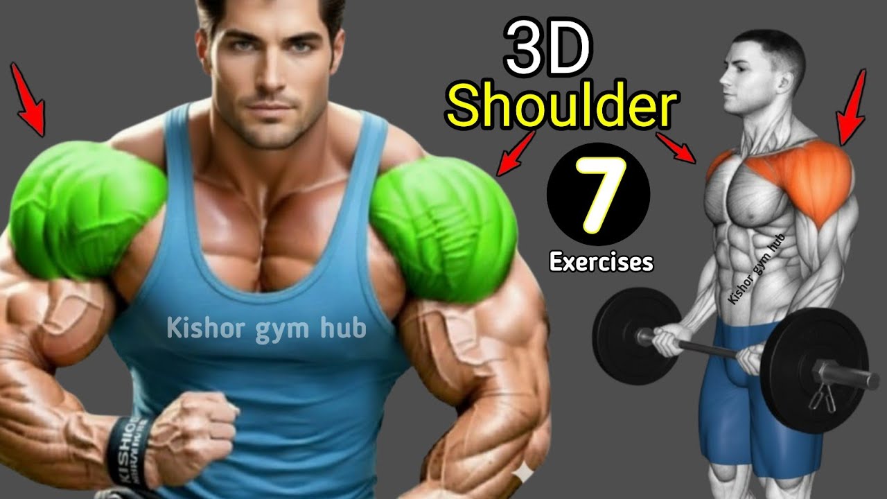 7 Effective Shoulder Workouts to Build Front, Side & Rear Delts - YouTube