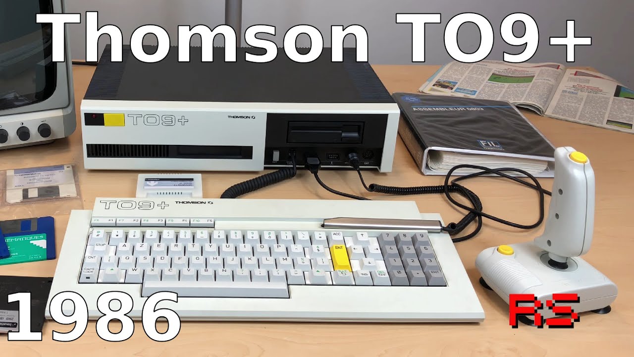 Le plus évolué des Thomson : Le TO9+ - YouTube