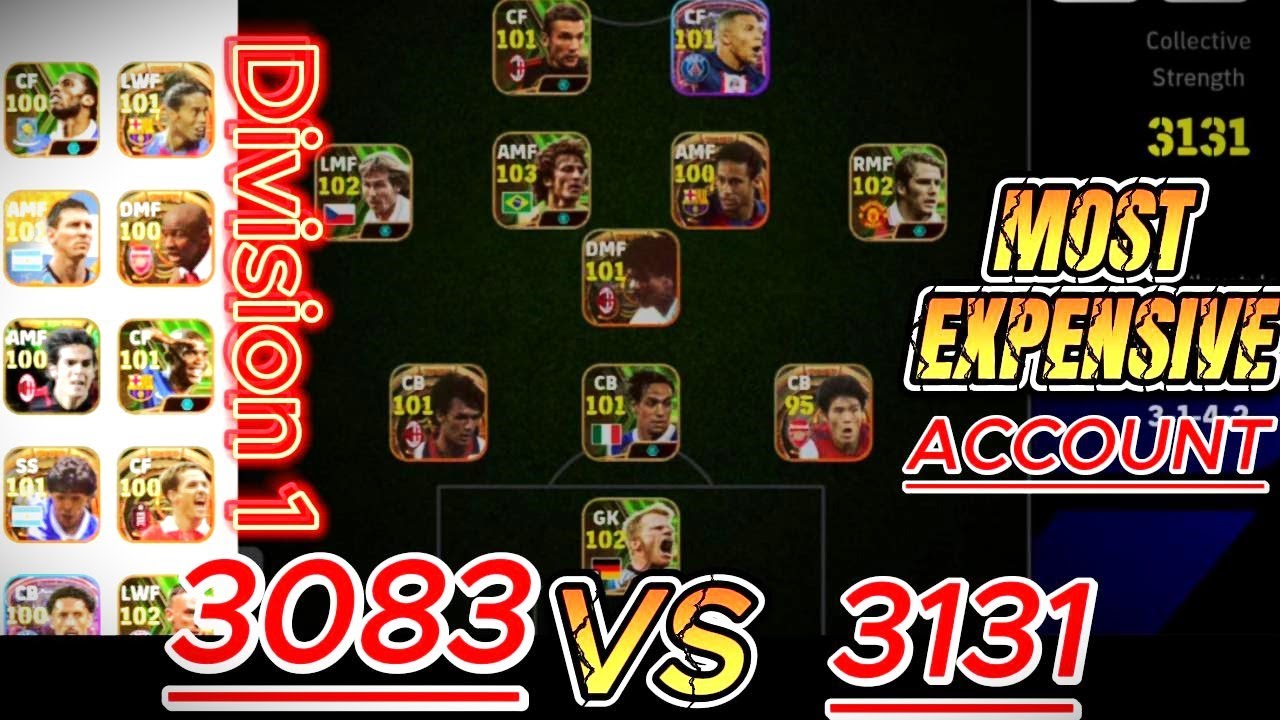 eFOOTBALL24||THE STRONGEST TEAM EVER MET🛑3131 COLLECTIVE STRENGTH🔥@play ...