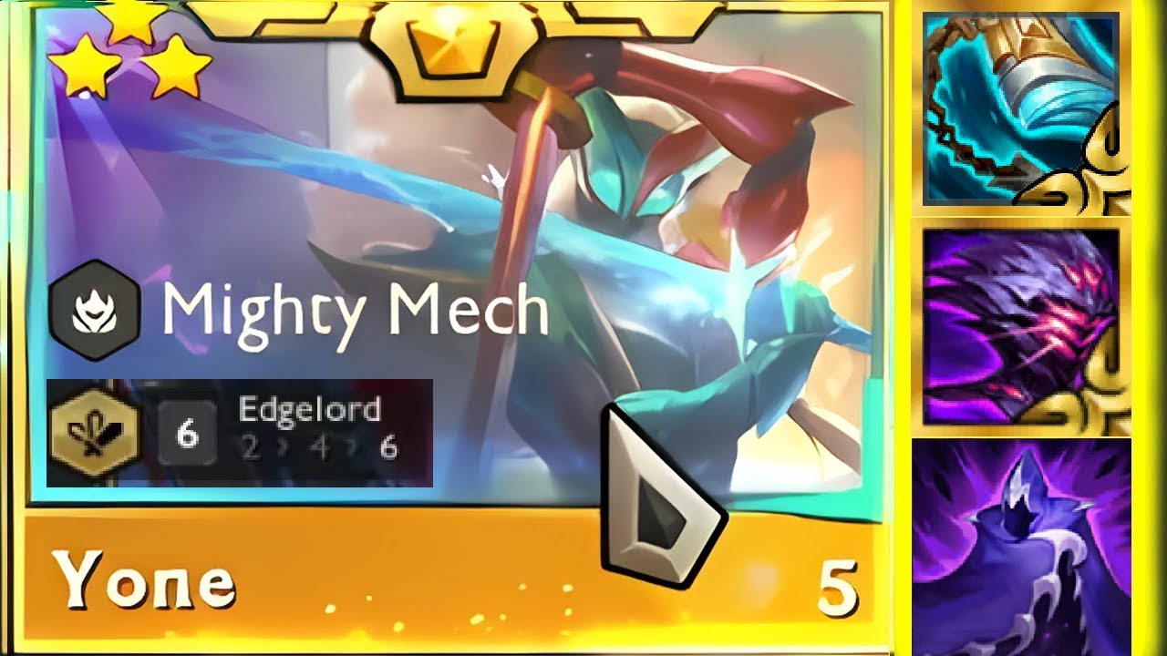 Yone 3 Star ⭐️⭐️⭐️ + 2 Radiant Items 1 Shot All Tft Set 15 - YouTube