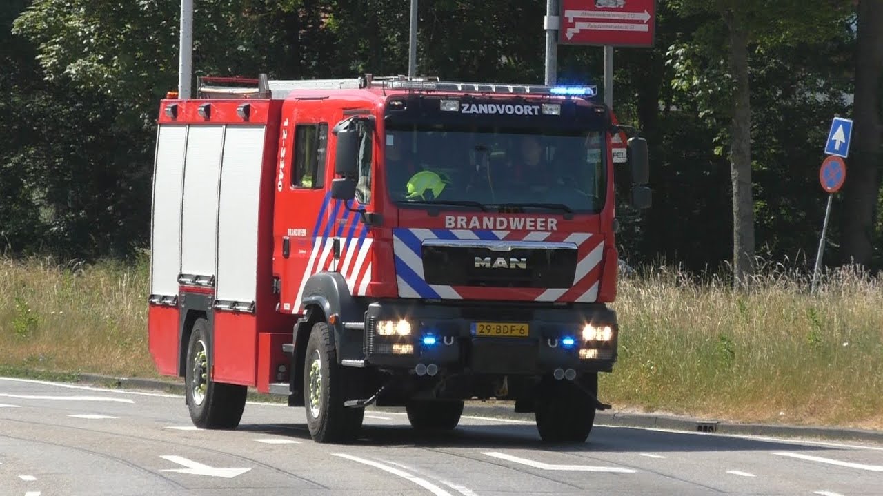 TST Brandweer Heemstede en Zandvoort met spoed naar een Grote ...
