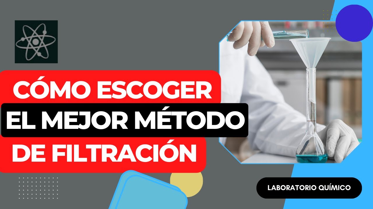 Cómo ESCOGER el mejor método de FILTRACIÓN en el laboratorio - YouTube