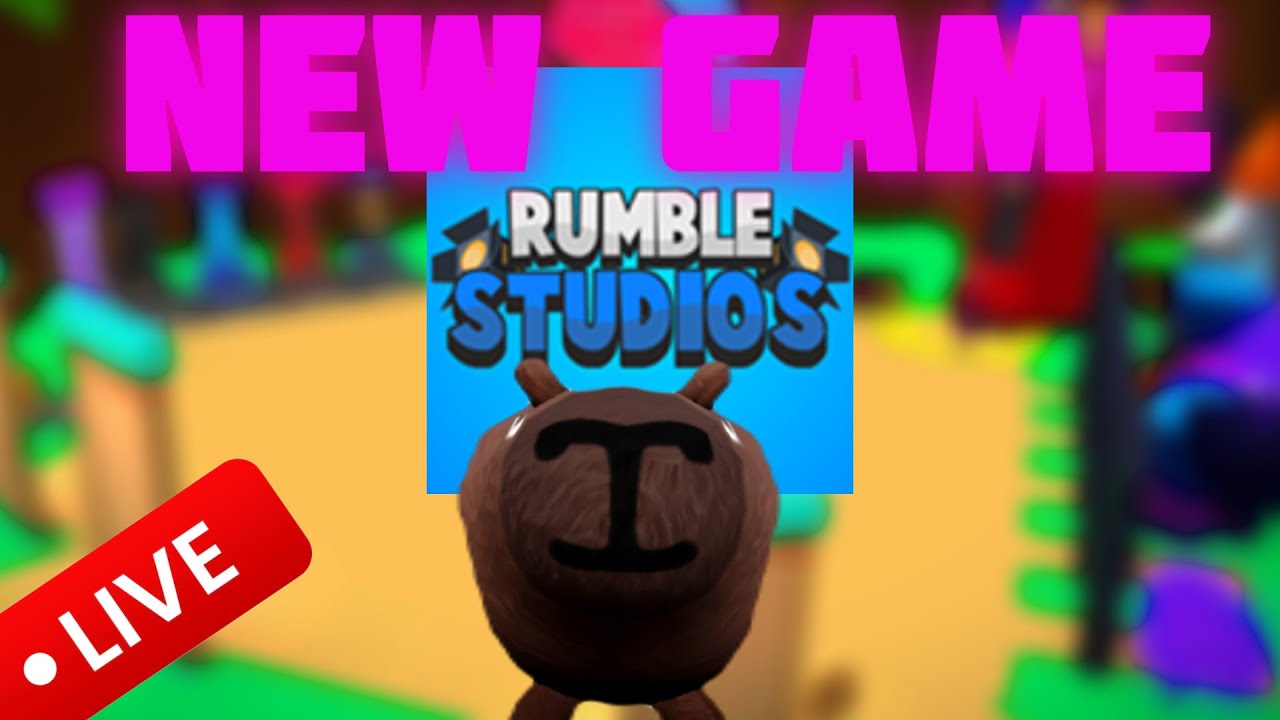 New Rumble Studios Game!( RELEASE STREAM(PET CATHCERS)!Live - YouTube