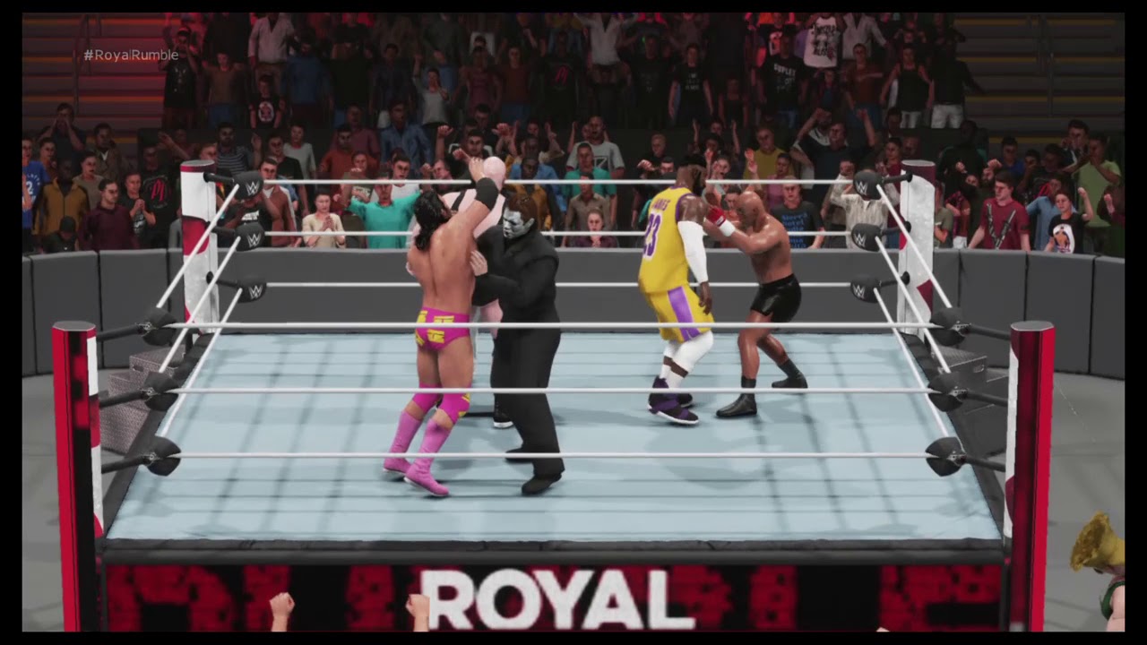 Michael Jackson Wins The Royal Rumble - YouTube